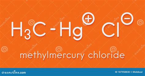 Methylmercury Molecule Molecular Structures Methyl Mercury 3d Model