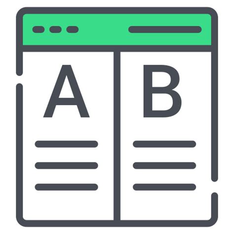 Icono De Prueba De Ab Generic Outline Color