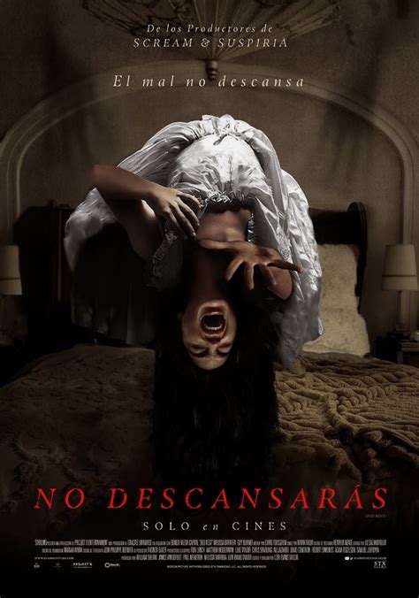 No Descansarás Terror Película del año 2022