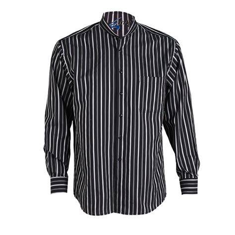 Camisa Cuello Mao Rayas Hombre Atelier Yuwa Ciao Jp