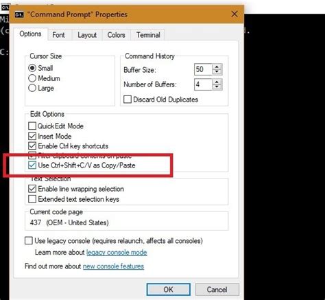 How To Enable Copy Paste In Windows 10 Command Prompt