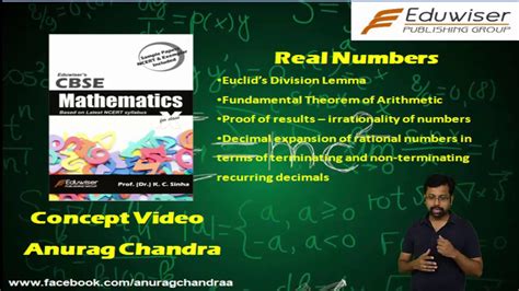 real numbers class x euclid division algorithm part 1 youtube