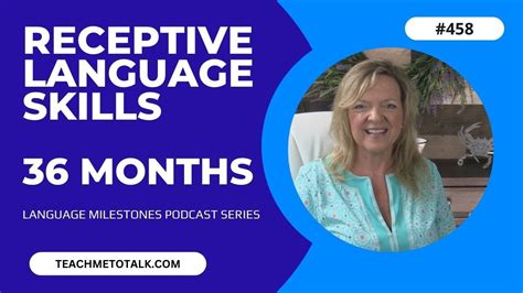 Receptive Language Milestones By 36 Months Teachmetotalk Speech