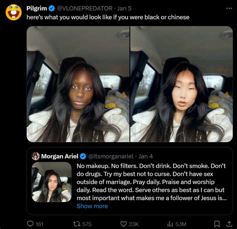 Here S What You Would Look Like If You Were Black Or Chinese R