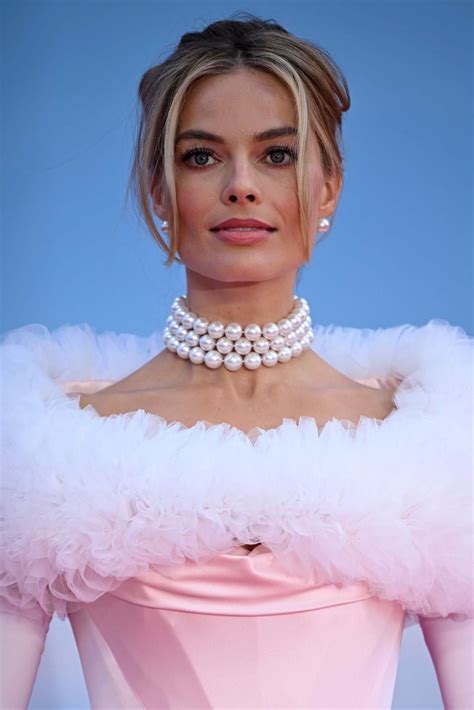 Margot Robbie Barbie Premiere In London 07122023 • Celebmafia