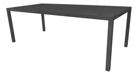 Mesa Alumínio Ripado Retangular 2 20 X 1 00 X 0 75