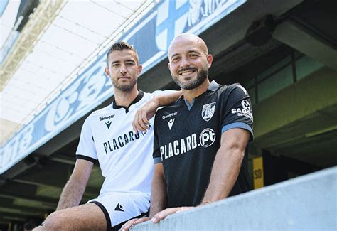 Novas camisas do Vitória de Guimarães 2021 2022 Macron MDF