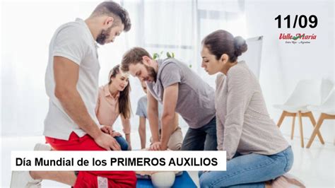 Día Mundial de los Primeros Auxilios Municipalidad de Valle María