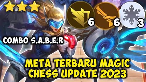 Combo Saber Gunner Magic Chess Mobile Legends Bang Bang Youtube