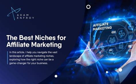 The Best Niches For Affiliate Marketing In
