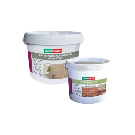 Pack PAREXLANKO Joint Grain Fin Pour Plaquettes Ton Pierre 7 5 Kg
