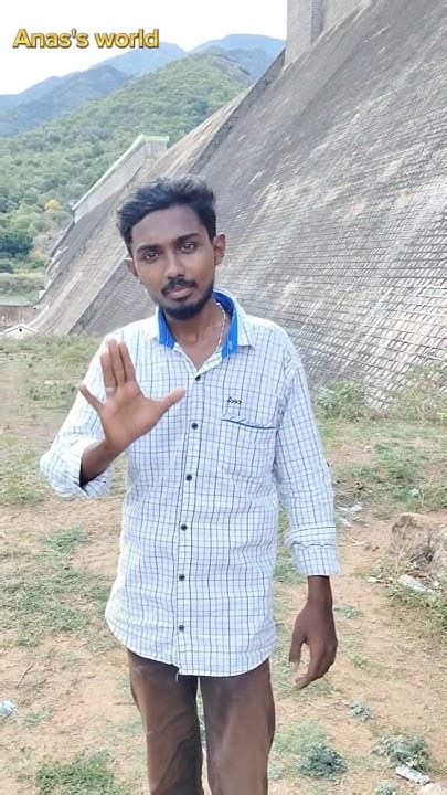 இந்த Dam யில் தண்ணீர் இவ்ளோ தான் இருக்கா🙀🙀😳 Tenkasi Dam Anass World Youtube