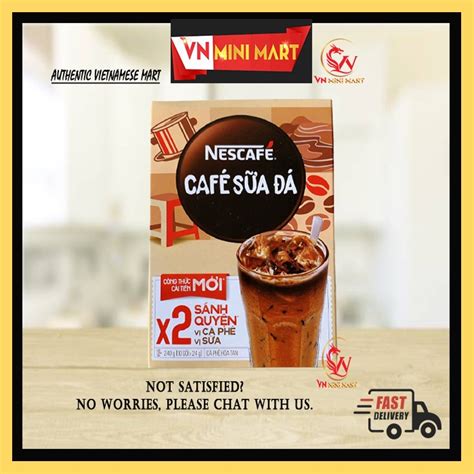 Nescafe Cafe Sua Da Nescafe Vietnam Coffee 3in1 10 Packs X 20g