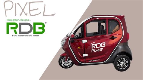 Masina Electrica Cu 3 Roti RDB PIXEL 2100W 72V Si 25km H Fara Permis