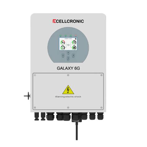 Galaxy 6G EU 5Kw Dual Mppt Hybrid Inverter Cellcronic Inverter