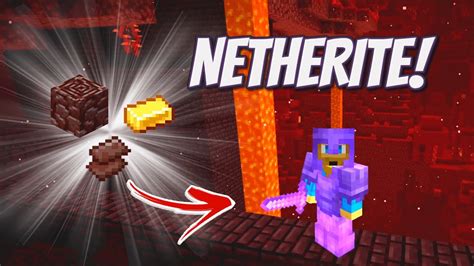 How To Make Netherite Armor In Minecraft EASY YouTube