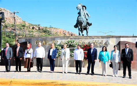 Realizan Guardia De Honor En Memoria De Francisco Villa