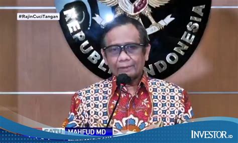 Mahfud MD Sebut Perppu Cipta Kerja Permudah Pekerja Begini Argumennya
