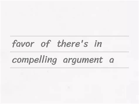 Pros And Cons Phrases Unjumble