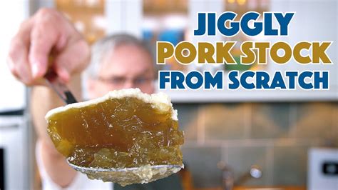 How To Make Pork Stock Clear Perfect Ratio YouTube