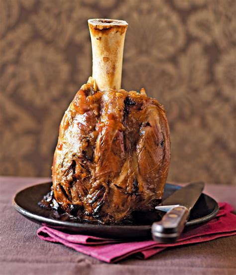 Recette jarret de veau caramélisé à l orangina Marie Claire