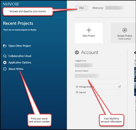 Find Your License Number And The Version Number In Nvivo Alfasoft
