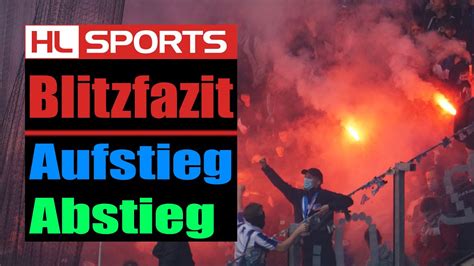 Blitzfazit F C Hansa Rostock VfB Lübeck Aufstieg und Abstieg