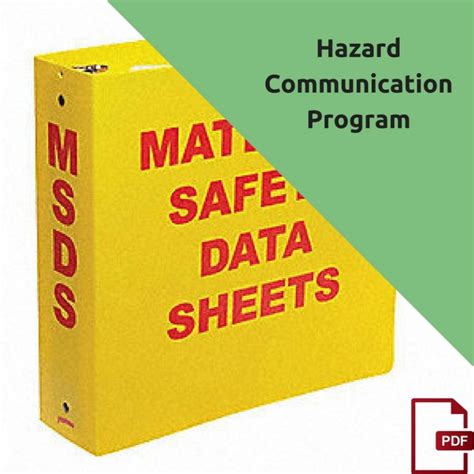 Hazard Communication Program Example Kevin Ian Schmidt