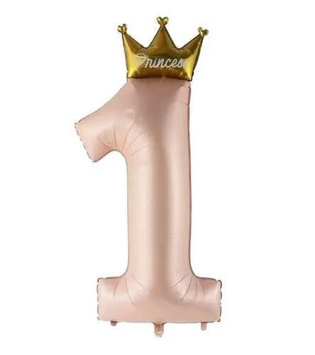 Balon Foliowy Cyfra Z Koron Jasno R Owa X Cm Sklep