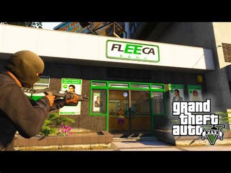 GTA 5 BANK ROBBERY MOD Rob Fleeca V2 YouTube