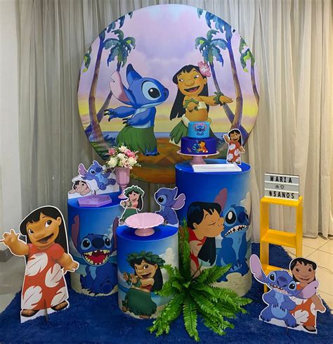 Locação de Pegue e Monte Lilo Stitch Elo7 Produtos Especiais