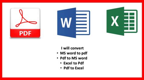convert pdf file into ms excel ms word files by anassiddique12 fiverr