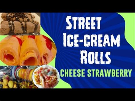 Street Ice Cream Rolls Roller Ice Cream Icecream Viral
