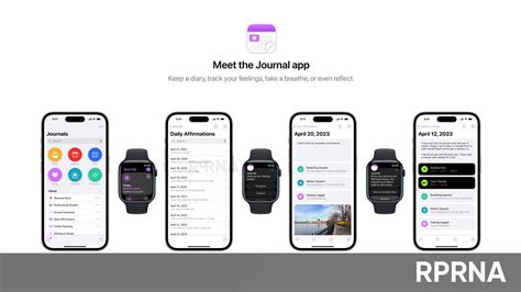 New Concept Reveals Apple IOS 17 Journaling App Design RPRNA