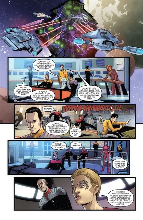 Read Online Star Trek The Q Conflict Comic Issue