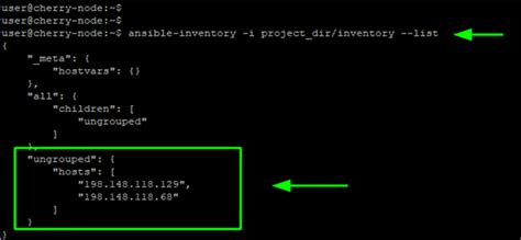 How To Set Up Ansible Inventory File Cherry Servers