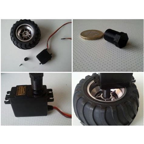 Aldım Geldi Rc Servo Ile 1 10 Tekerlek Adaptörü Plastik Fiyatı