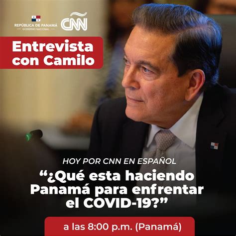 Radio Panamá on Twitter El Presidente NitoCortizo informa que estará