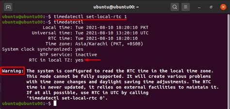 How To Use Ubuntu Timedatectl