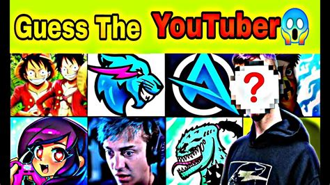 Guess The Youtuber Can You Guess Youtuber By Logo Youtube
