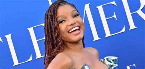 Halle Bailey actriz La Sirenita sorprendió a todos al anunciar el