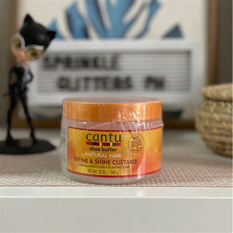 Cantu Shea Butter For Natural Hair Define Shine Custard 12 Oz 340