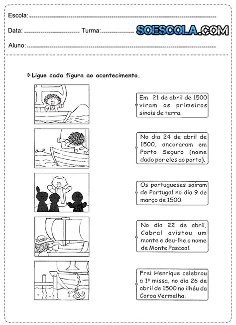 Atividades De Hist Ria Para O Ano S Escola