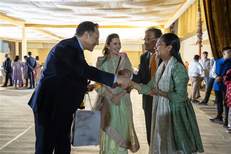 Ambassadors Diplomats From 42 Nations Visit BAPS Hindu Mandir Abu