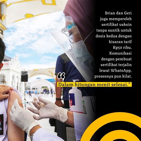 Project Multatuli On Twitter Kebijakan Sertifikat Vaksin Sebagai