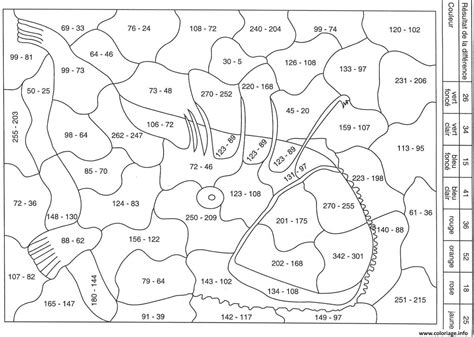 Coloriage Magique Ce2 Ce1 Soustraction 26 JeColorie