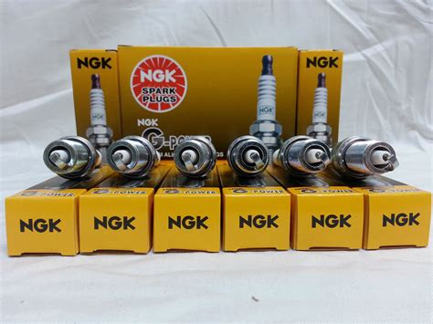 6pc NGK JAPAN SPARK PLUG PLATINUM POWER LFR5AGP 5018 EBay