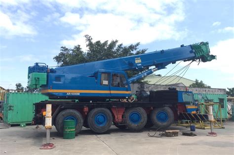 100 Ton Used TADANO AR1000M 1 All Terrain Crane Leading Crane