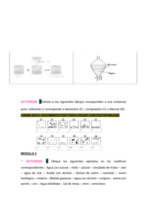 SOLUTION Mezclas Y Sustancias Puras Studypool