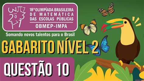 OBMEP 2023 NÍVEL 2 QUESTÃO 10 PRIMEIRA FASE SOLUÇÃO SE AB 1 2 BC